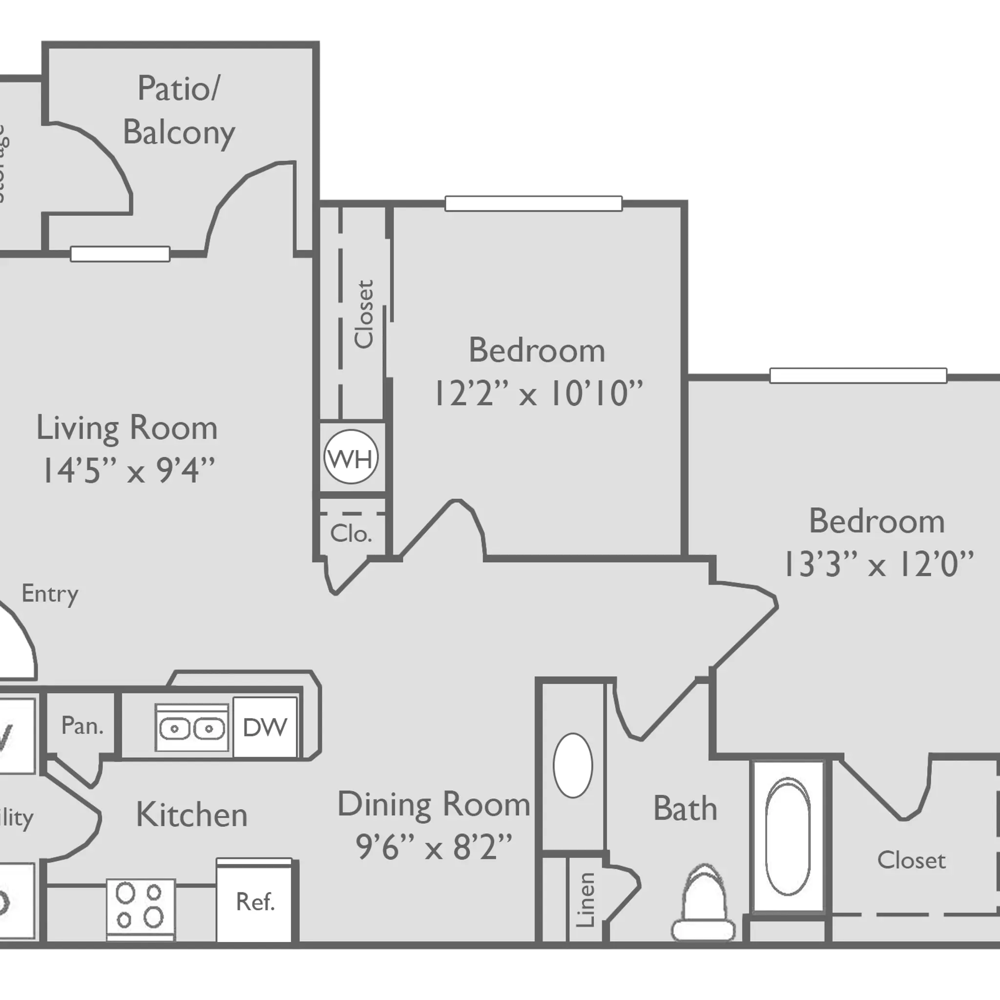 Unit 13203 B1U 2 Bedroom 1 Bathroom Republic Deer Creek Apartments unit-13203-b1u-2-bedroom-1-bathroom-republic-deer-creek-apartments